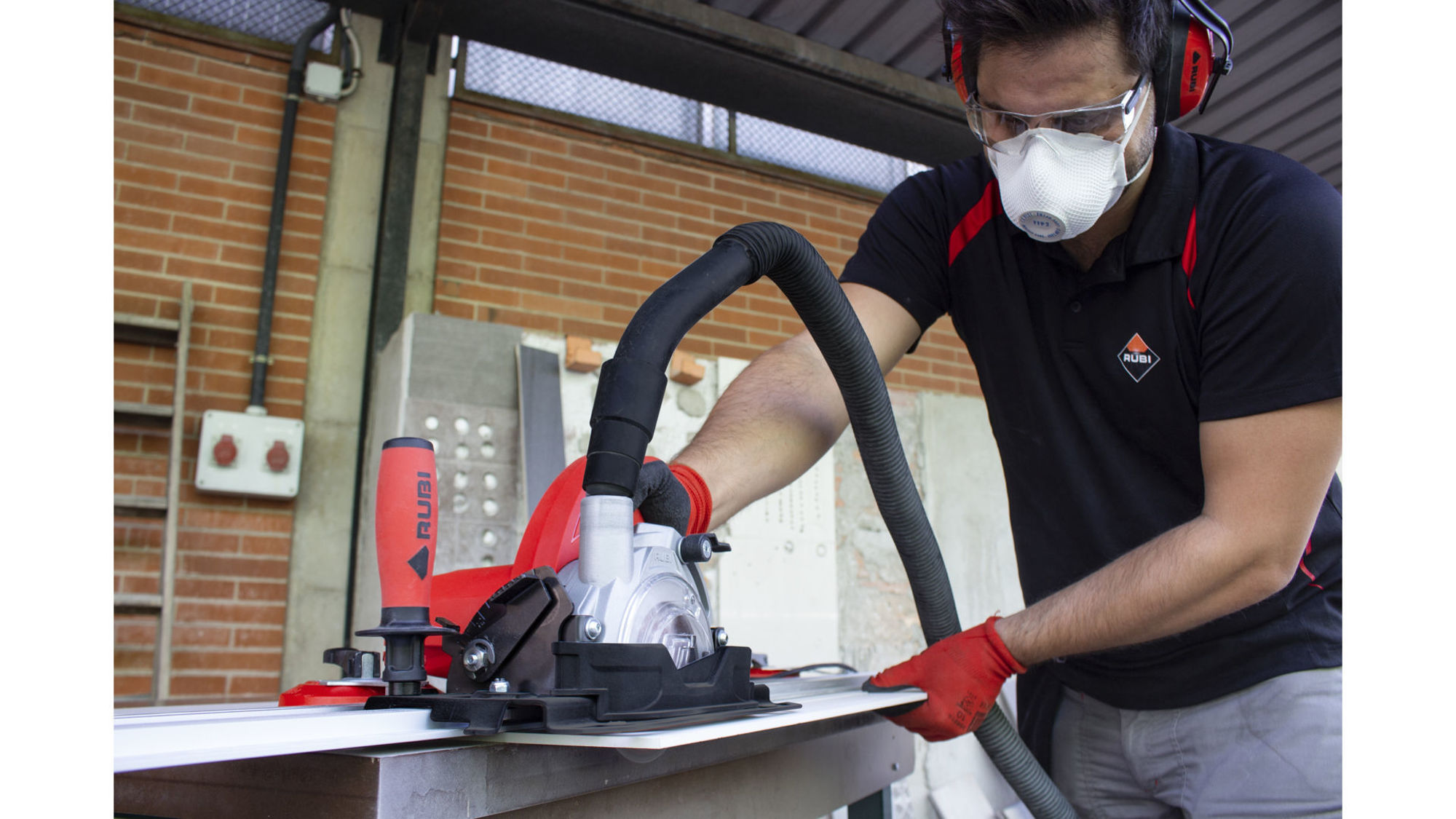 Nordic Tools. Rubi TC-125 kit bag, sugekopp, tvinger, skinner og boks